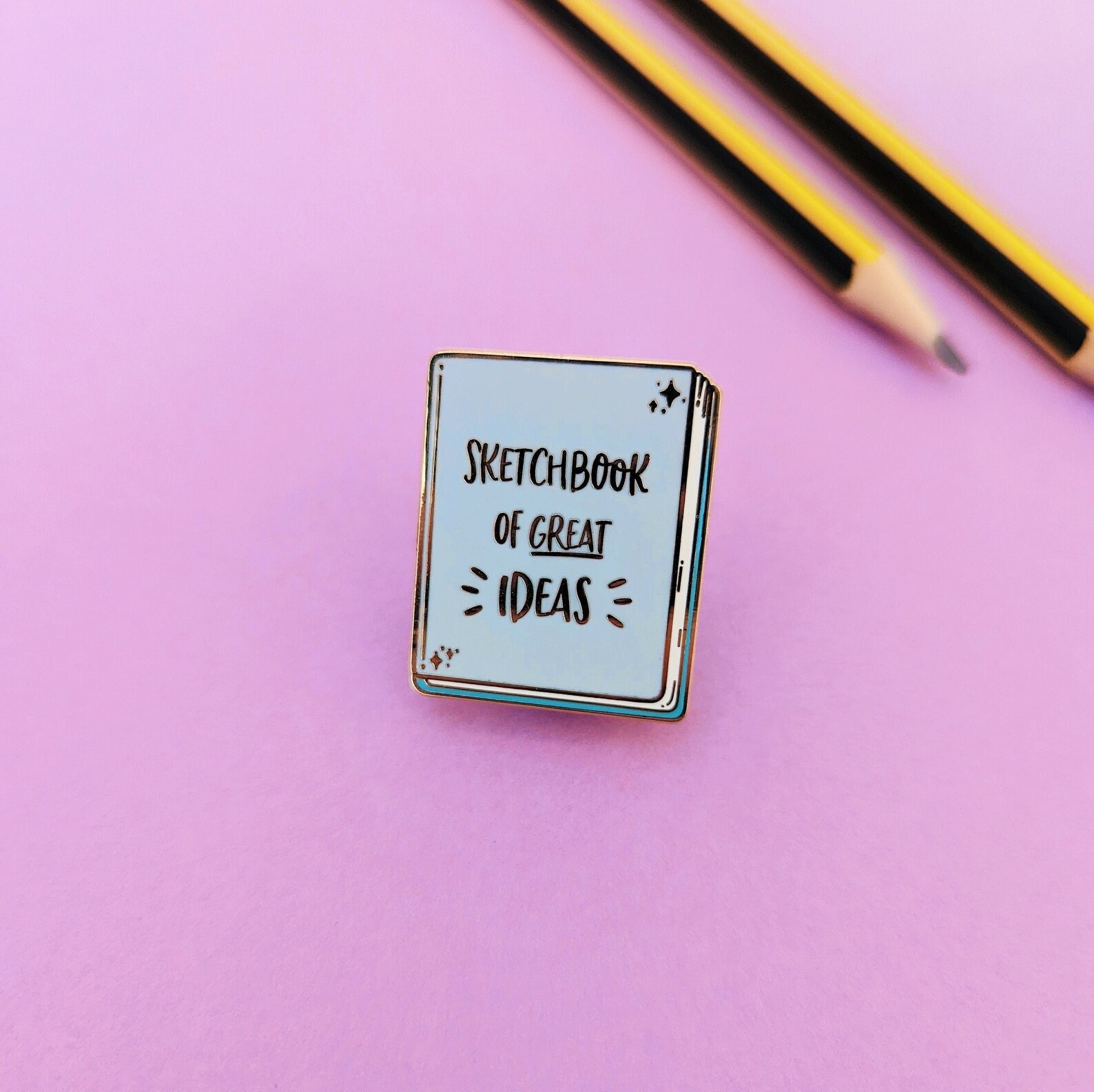 Sketchbook Enamel Pin, Gifts for Artists,art Teacher, Art Lovers - Etsy