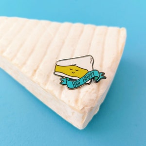 Cheese Enamel Pin Badge, Cheese Gifts, Food Pin Badge, Kawaii ...