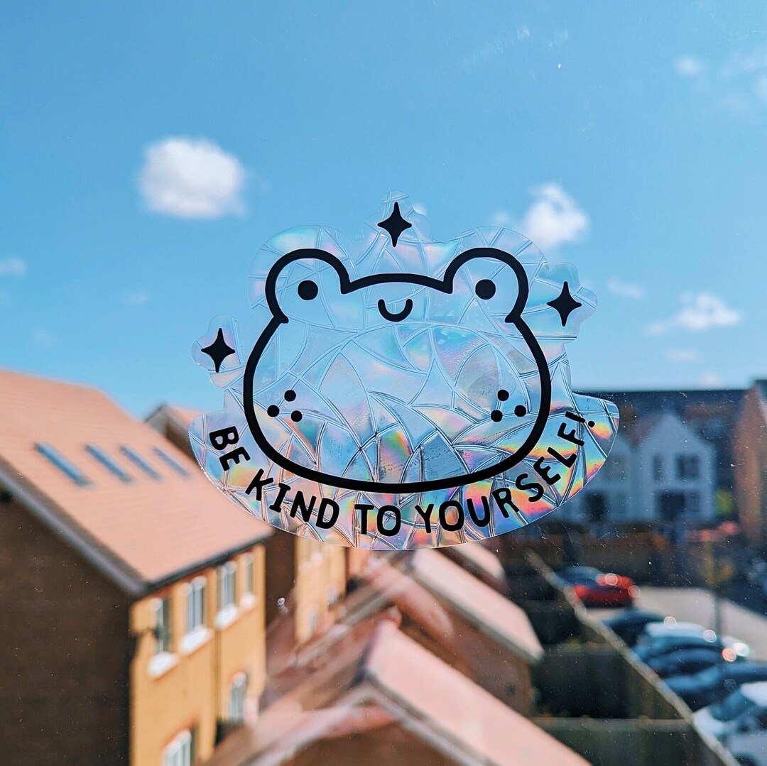 Frog Window Suncatcher Sticker Window Decal Frog Gifts - Etsy