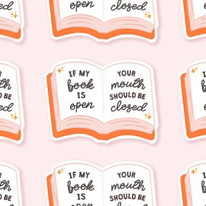 Book Reader Sticker, Stickers for Book Worms, Gifts for Readers - Etsy