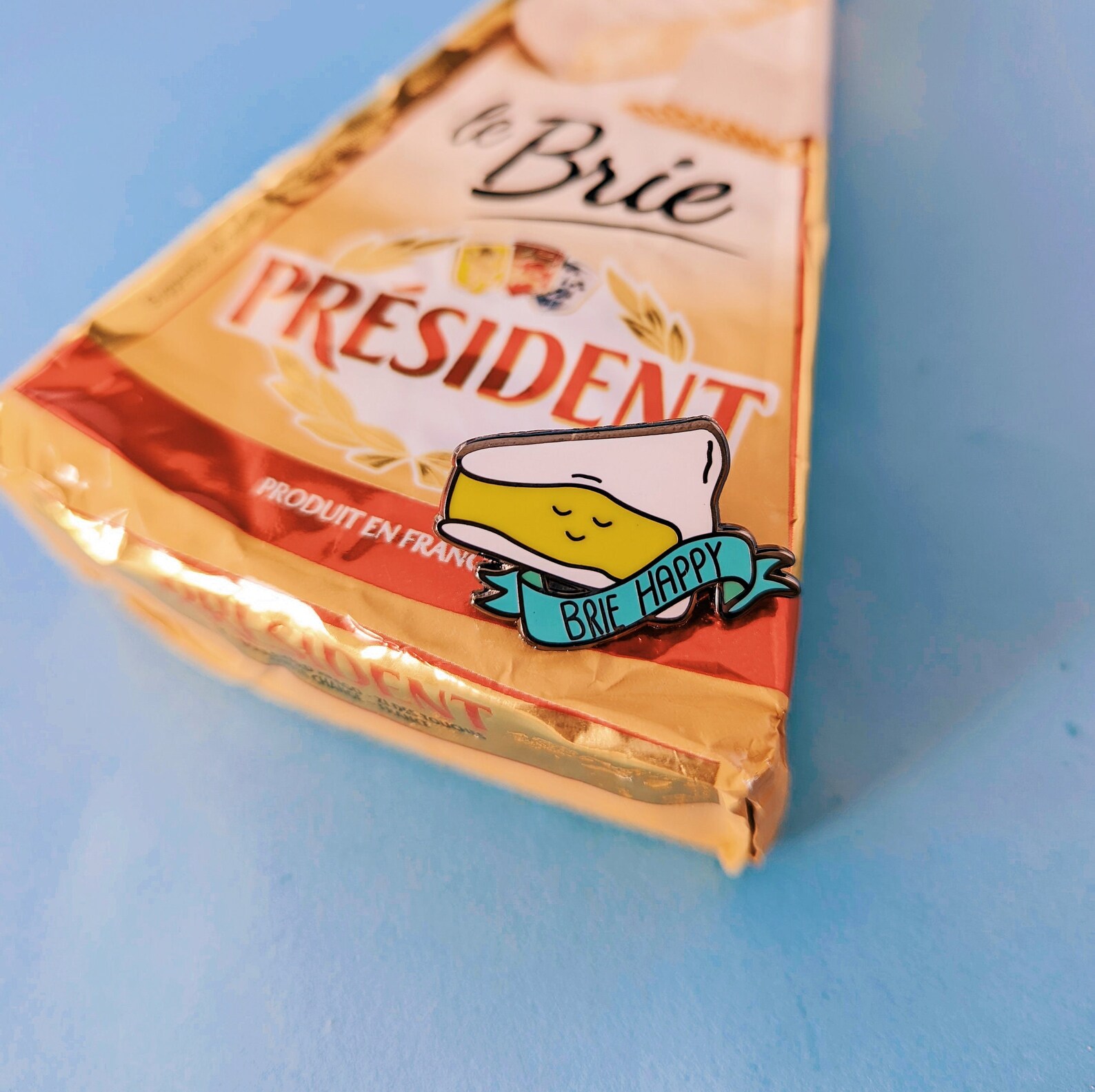 Cheese Enamel Pin Badge, Cheese Gifts, Food Pin Badge, Kawaii ...