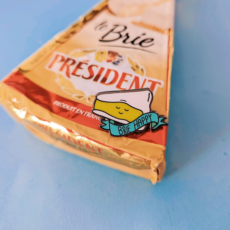 Cheese Enamel Pin Badge, Cheese Gifts, Food Pin Badge, Kawaii ...