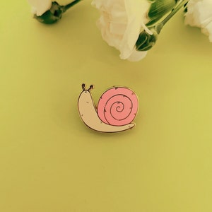 Snail Enamel Pin | Snail Pin | Snail Jewellery | Snail Gifts | Snail ...