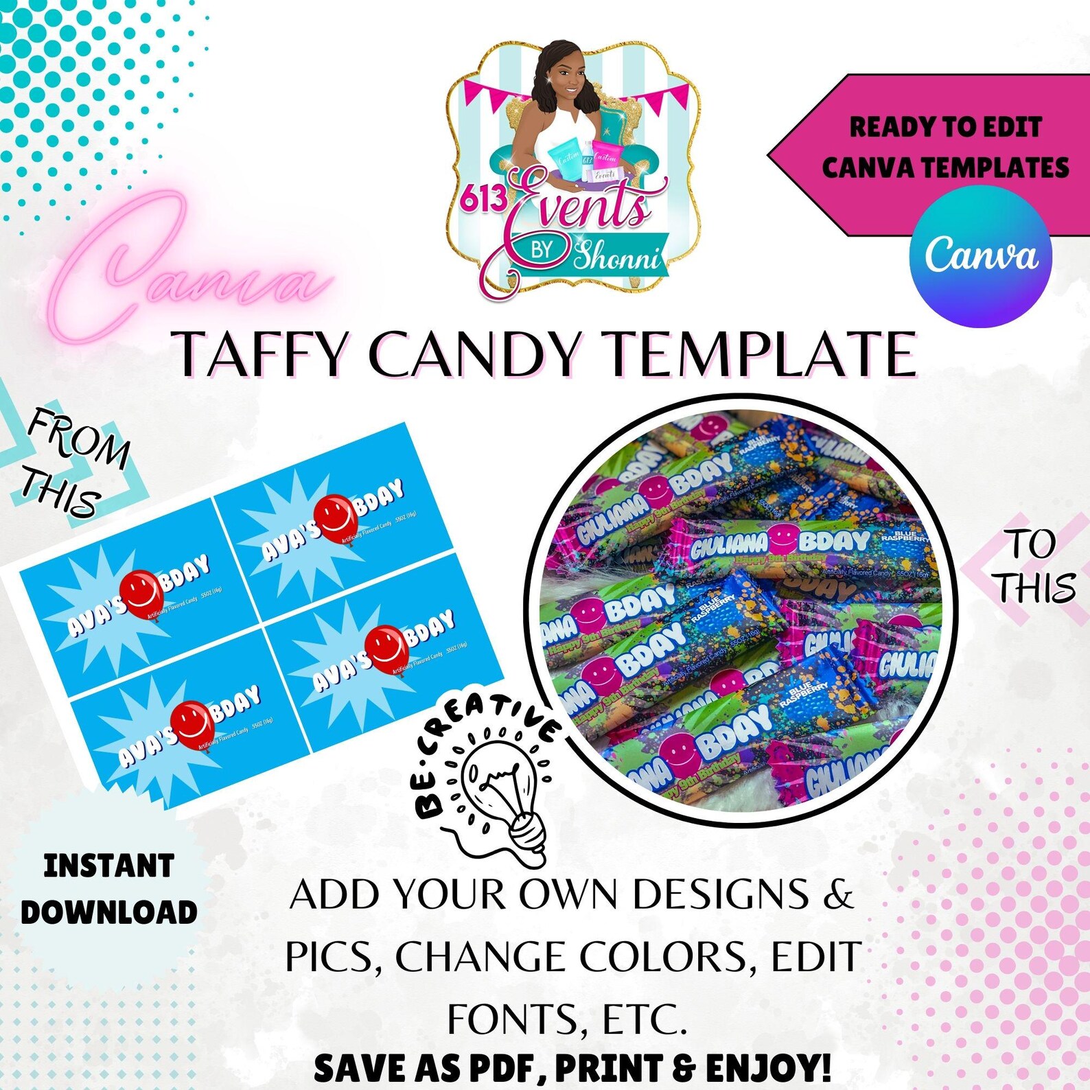 Airhead Candy Wrapper, Chip Bag Template, Airhead Wrapper Template ...