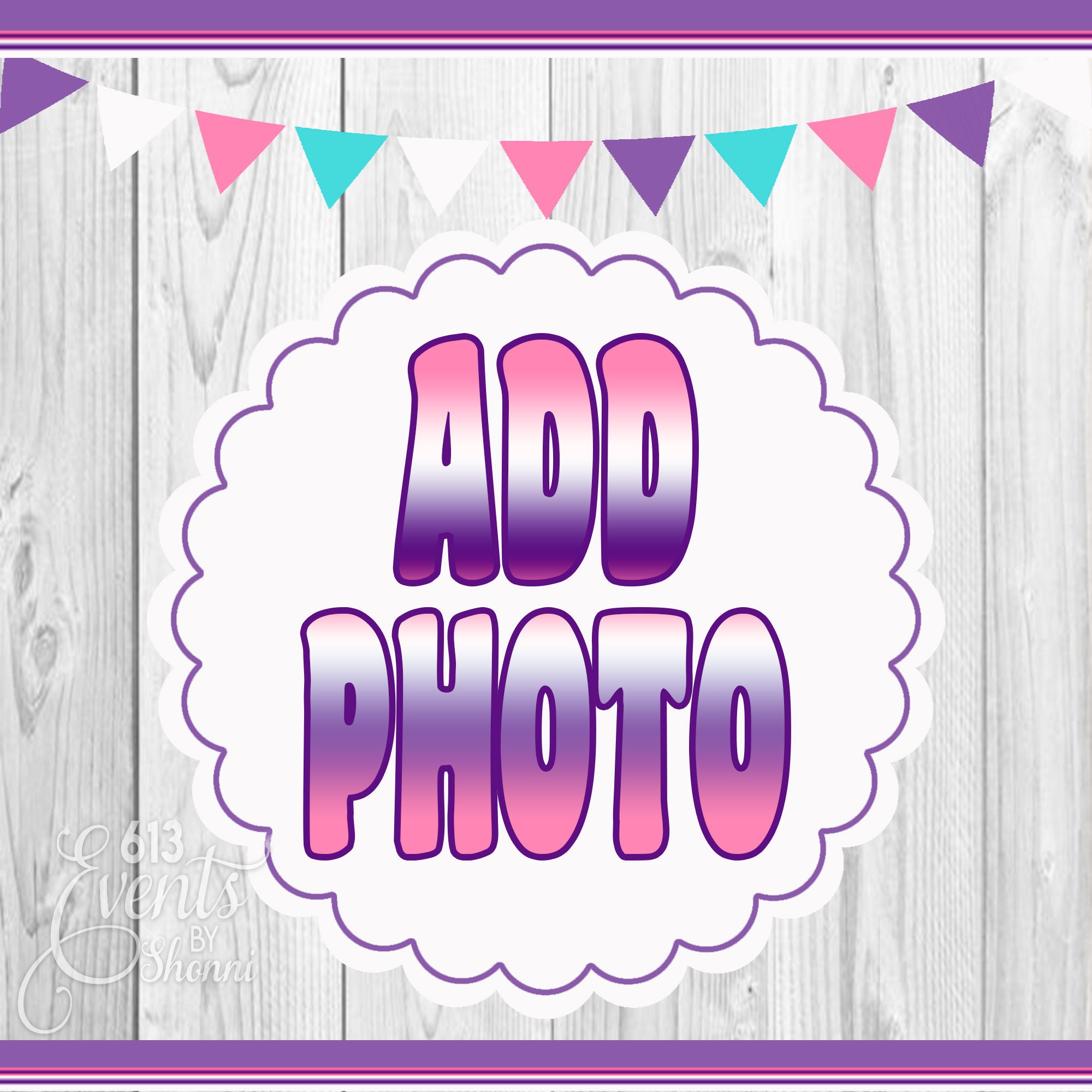 ADD ON-PHOTO - Etsy