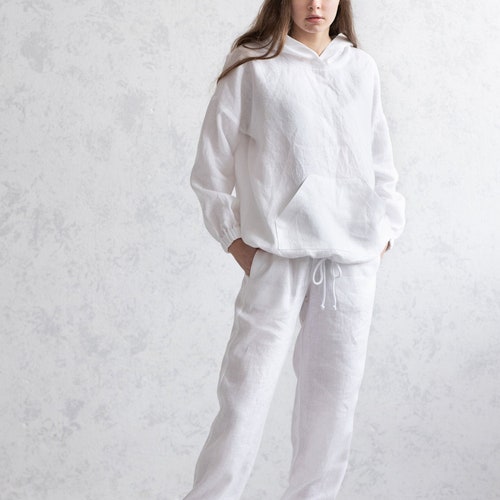 Linen Fitness Set. Linen Activewear. Sport Suit Women. Linen - Etsy