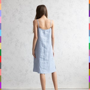 Slip Dress. Linen Slip Dresses. Light Blue Dresses. Bestseller Dress ...