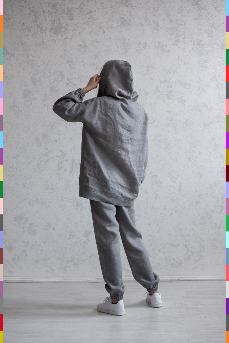 Linen Fitness Set. Linen Activewear. Sport Suit Women. Linen | Etsy