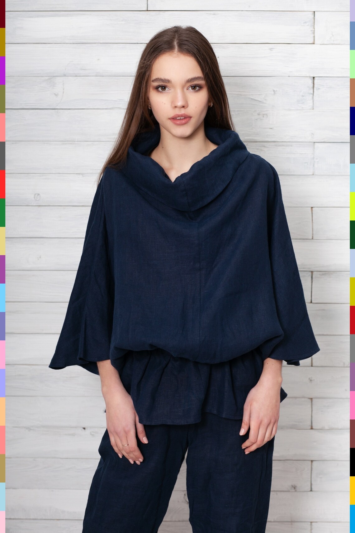 Linen Tunic - Linen - Spring Linen Top - Spring Linen Tunic - Spring ...
