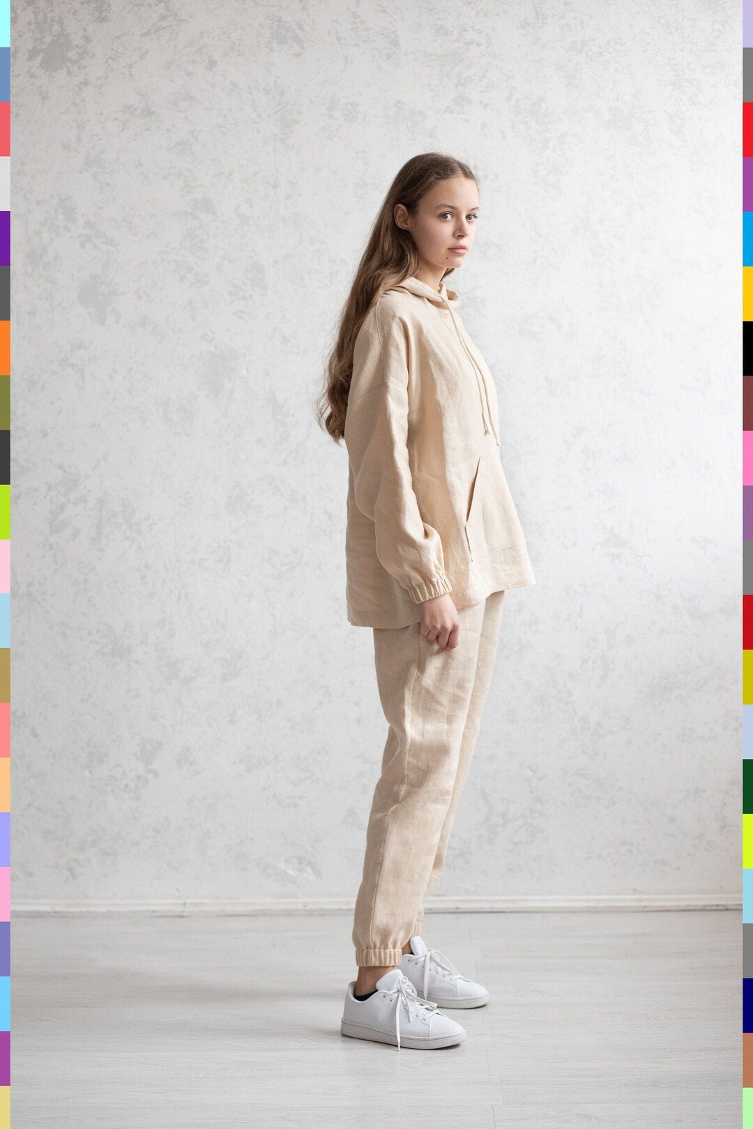 Linen Fitness Set. Linen Activewear. Sport Suit Women. Linen Sports Set ...