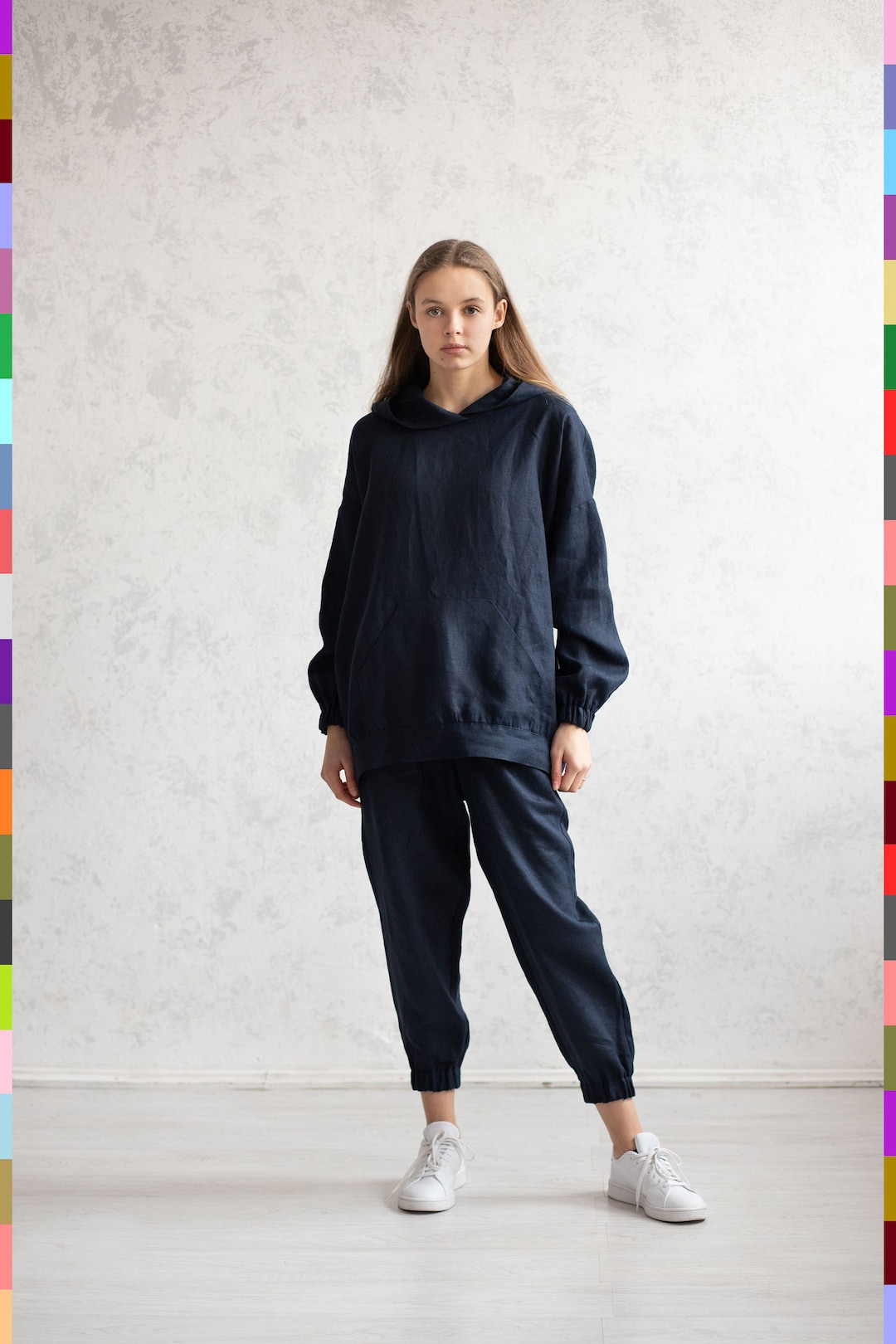 Linen Fitness Set. Linen Activewear. Sport Suit Women. Linen Sports Set ...