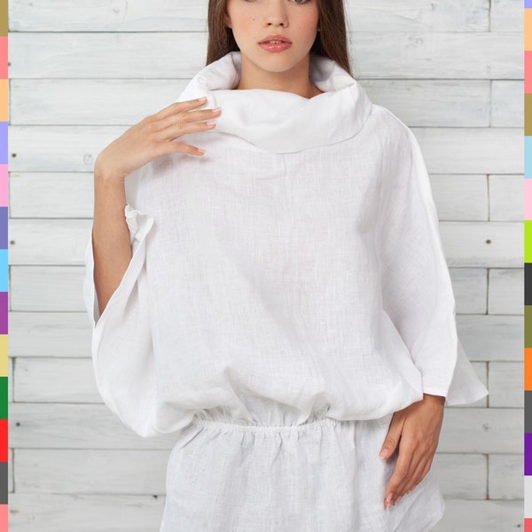 Linen Top - Etsy