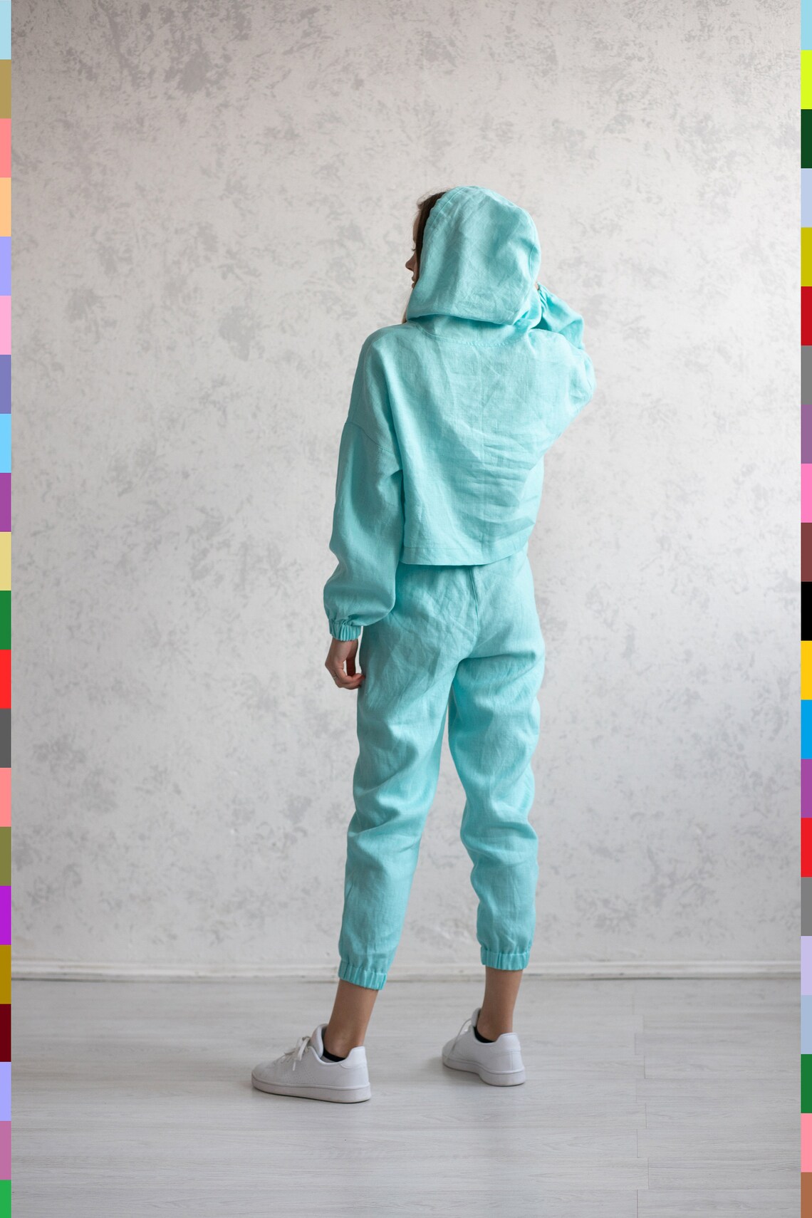 Linen Fitness Set. Linen Activewear. Sport Suit Women. Linen - Etsy