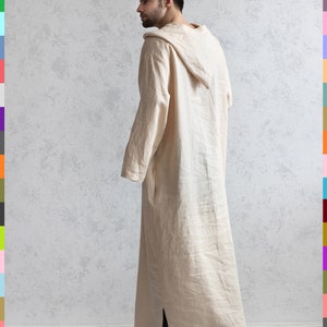 100% Pure Linen italy. Linen Men Hijab. Flax Man Islamic Clothing ...