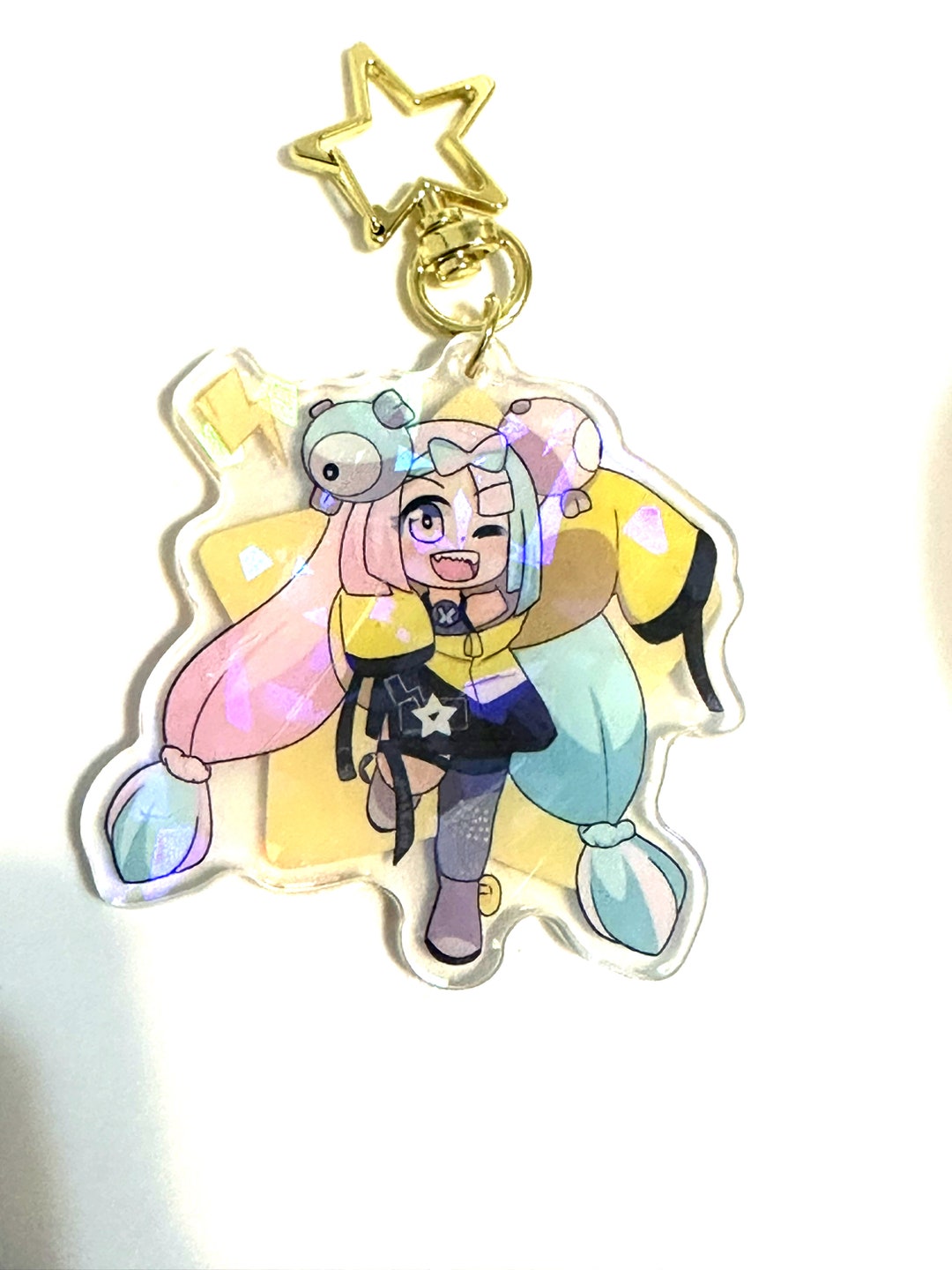 Iono Scarlet/violet Acrylic Charm - Etsy