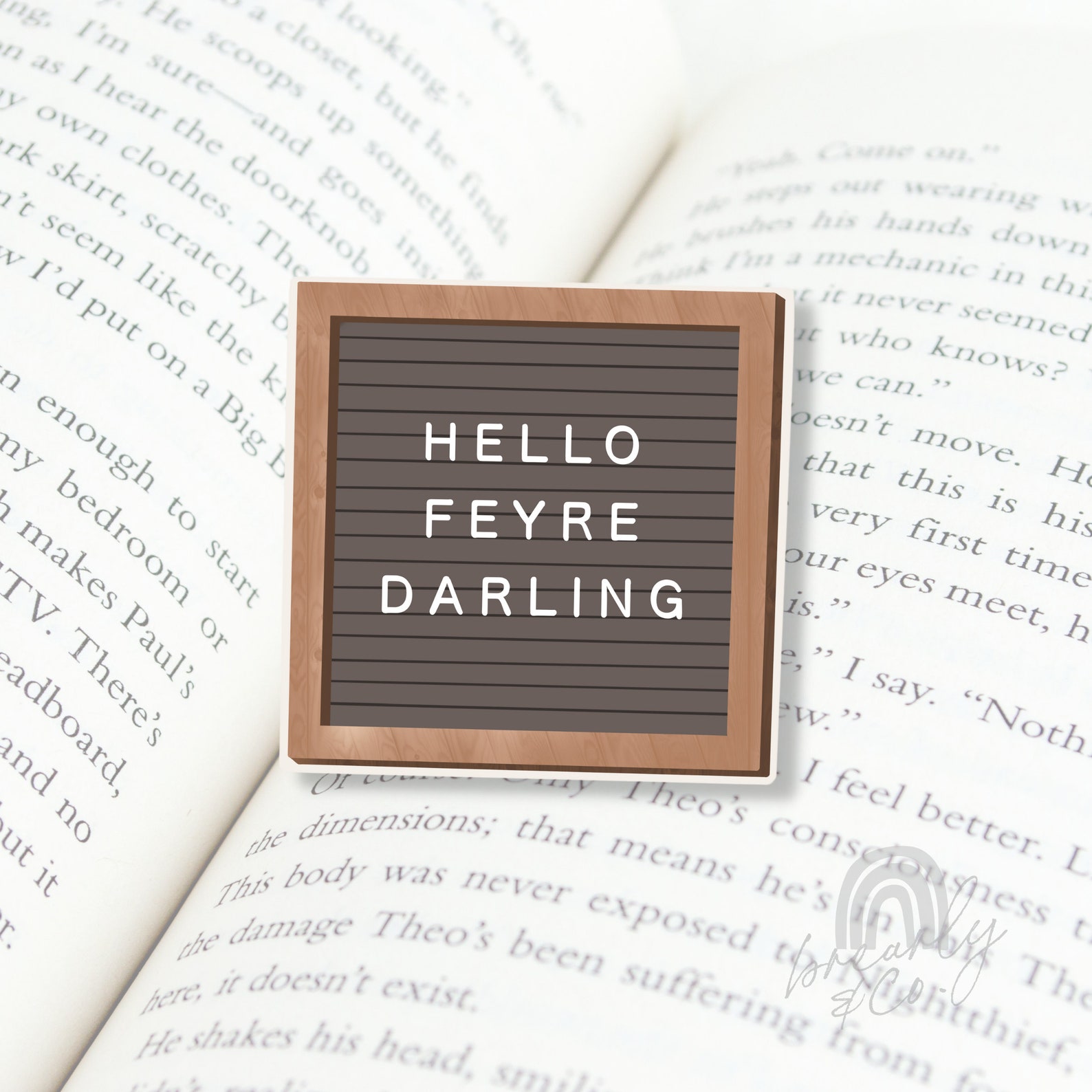Hello Feyre Darling Sticker Officially Licensed ACOTAR Vinyl - Etsy Ireland