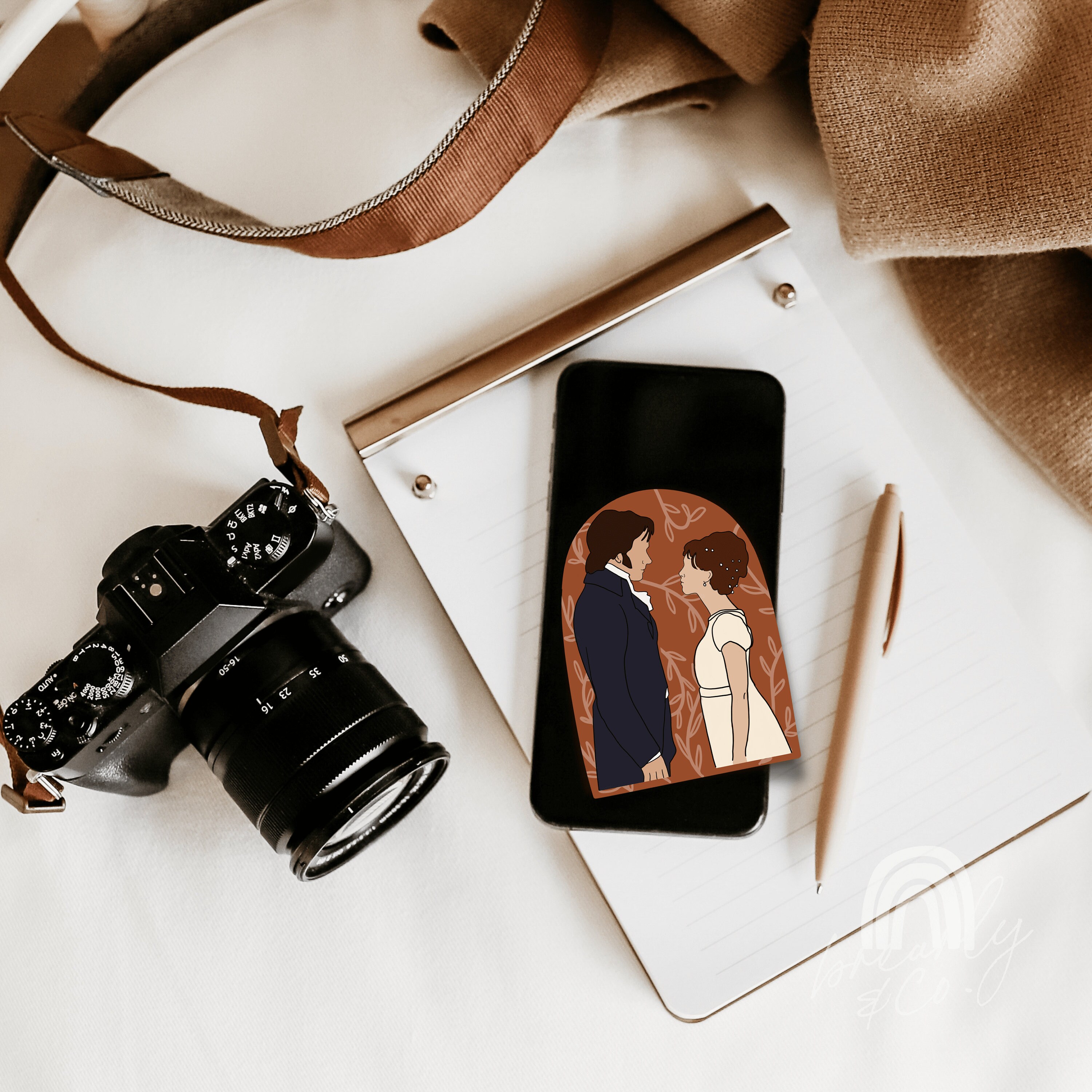 Pride and Prejudice Vinyl Sticker Mr. Darcy Sticker | Etsy