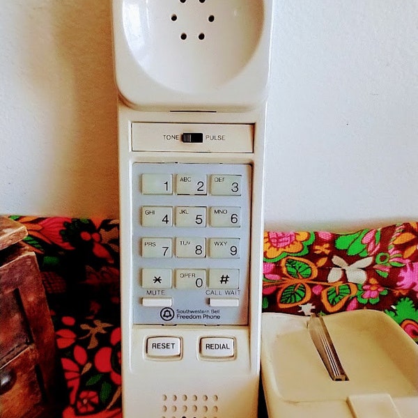 Vintage Wall Phone - Etsy
