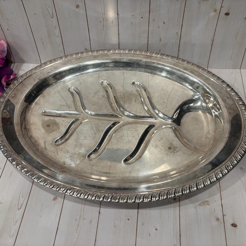 Terrific Silver Tray With Handles Gallery