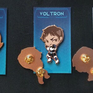 Voltron : Legendary Defender Enamel Pins - Keith Shiro Allura Lotor ...