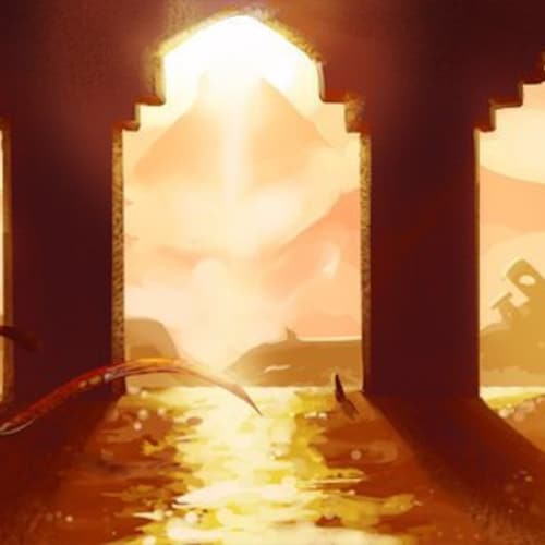 Journey Print : Game Thatgamecompany Sunset - Etsy