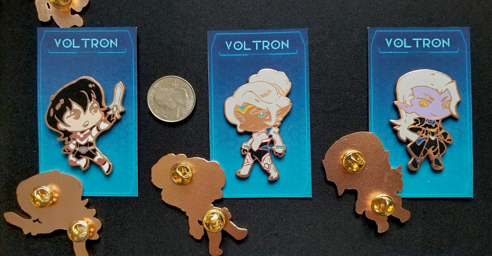 Voltron : Legendary Defender Enamel Pins Keith Shiro Allura - Etsy