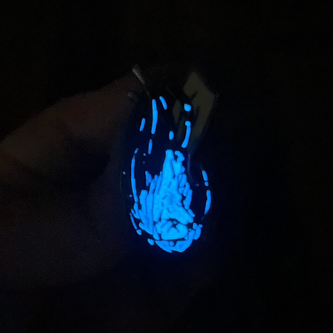 Jujutsu Kaisen Cursed Energy Enamel Pin | Etsy