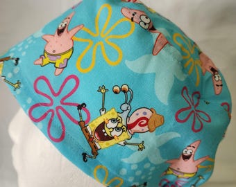Cartoon Collection- Handmade Cotton Surgical Scrub Cap With Ties - Etsy