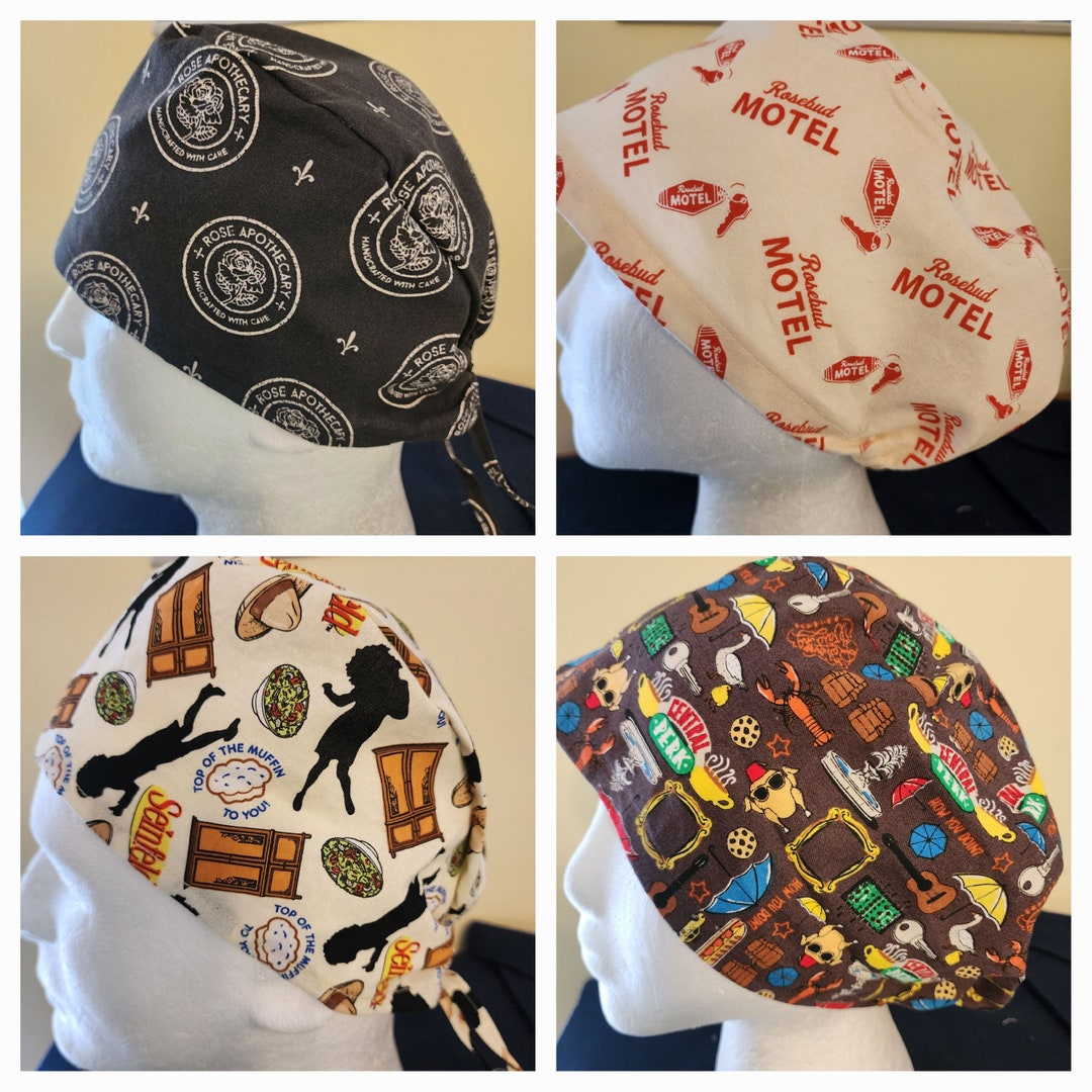Schitt's Creek, Friends, the Office & Seinfeld - Surgical Scrub Hat - Etsy