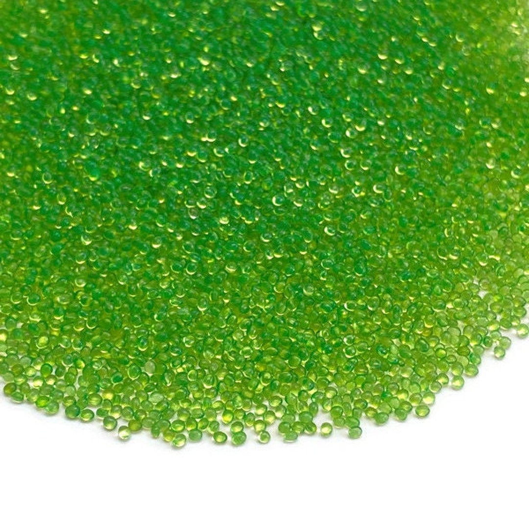 Sea Green Translucent- Microbeads (no Holes) 1.0mm - 1.2mm Caviar Beads ...
