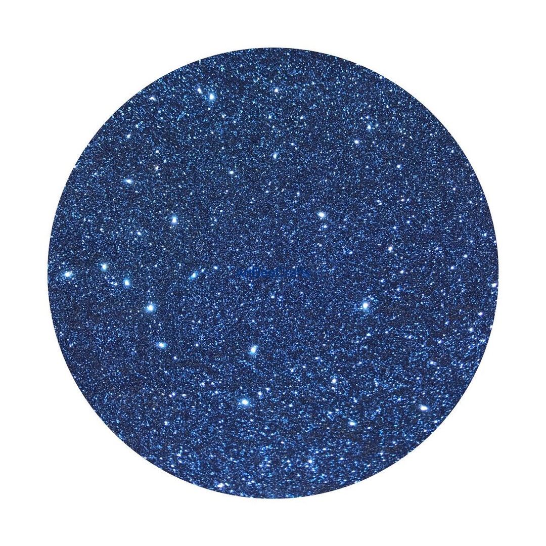 Midnight Blue Extra Fine Glitter 1/128" USES: Nails, Scrapbooking ...