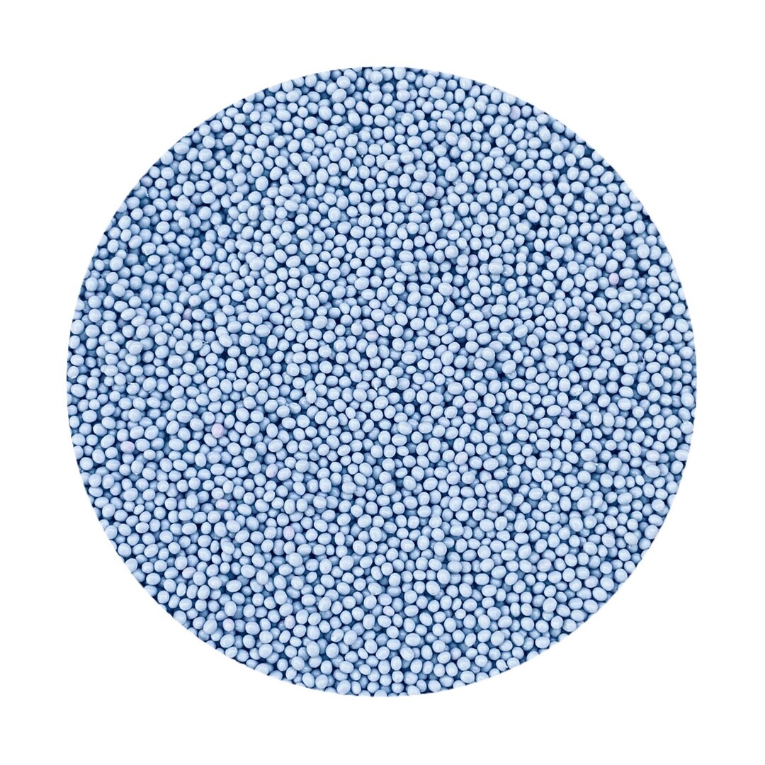 Blue Gray- Microbeads (no Holes) 0.8mm - 1.2mm Caviar Beads USES: Nails ...