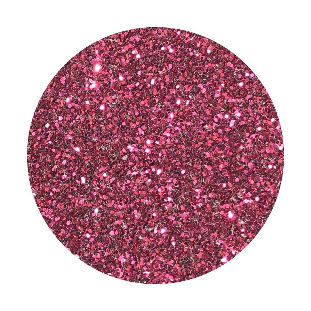 Rose Pink Glitter, 1/24" USES: Nails, Scrapbooking, Jewelry, Glass, Art ...