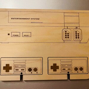 Vintage Video Game System Decor Keychain Holder Set SVG Laser Cut ...