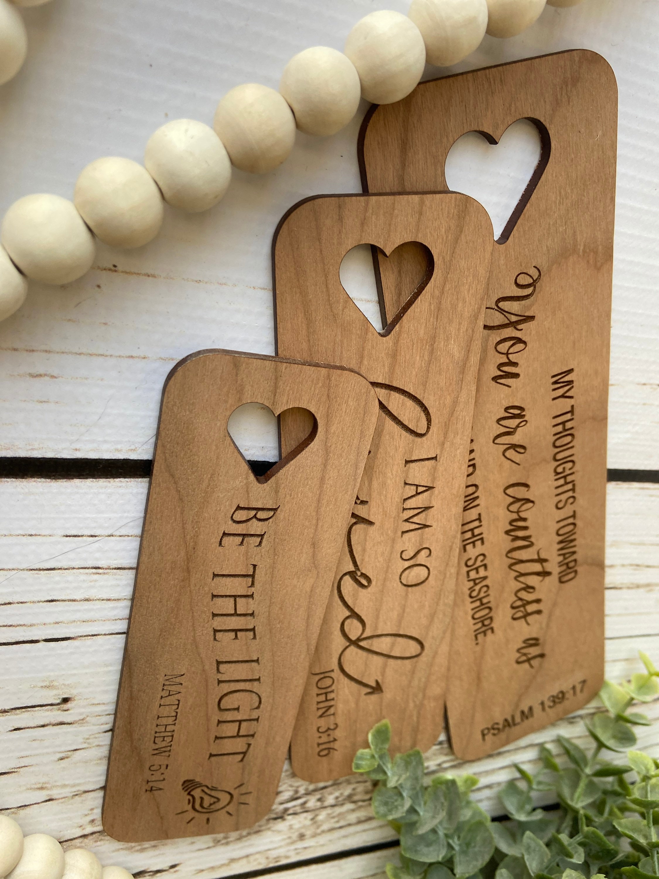 Wood Heart Shaped Bookmark Shape Cut File Svg Glowforge Cut File - Etsy