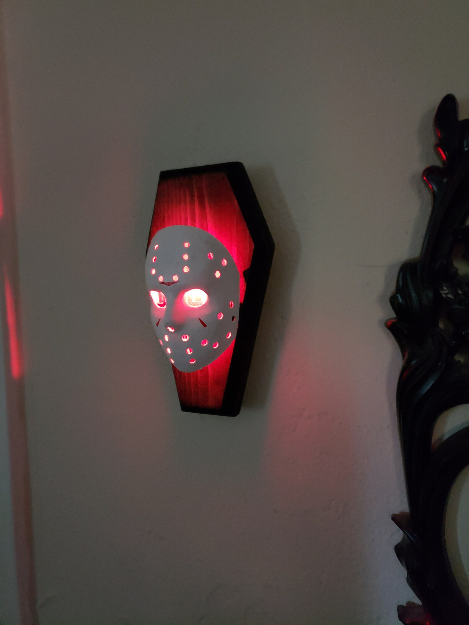 JASON MASK Coffin Display - Etsy