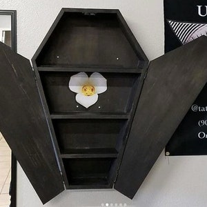 Custom Coffin Cabinets - Etsy