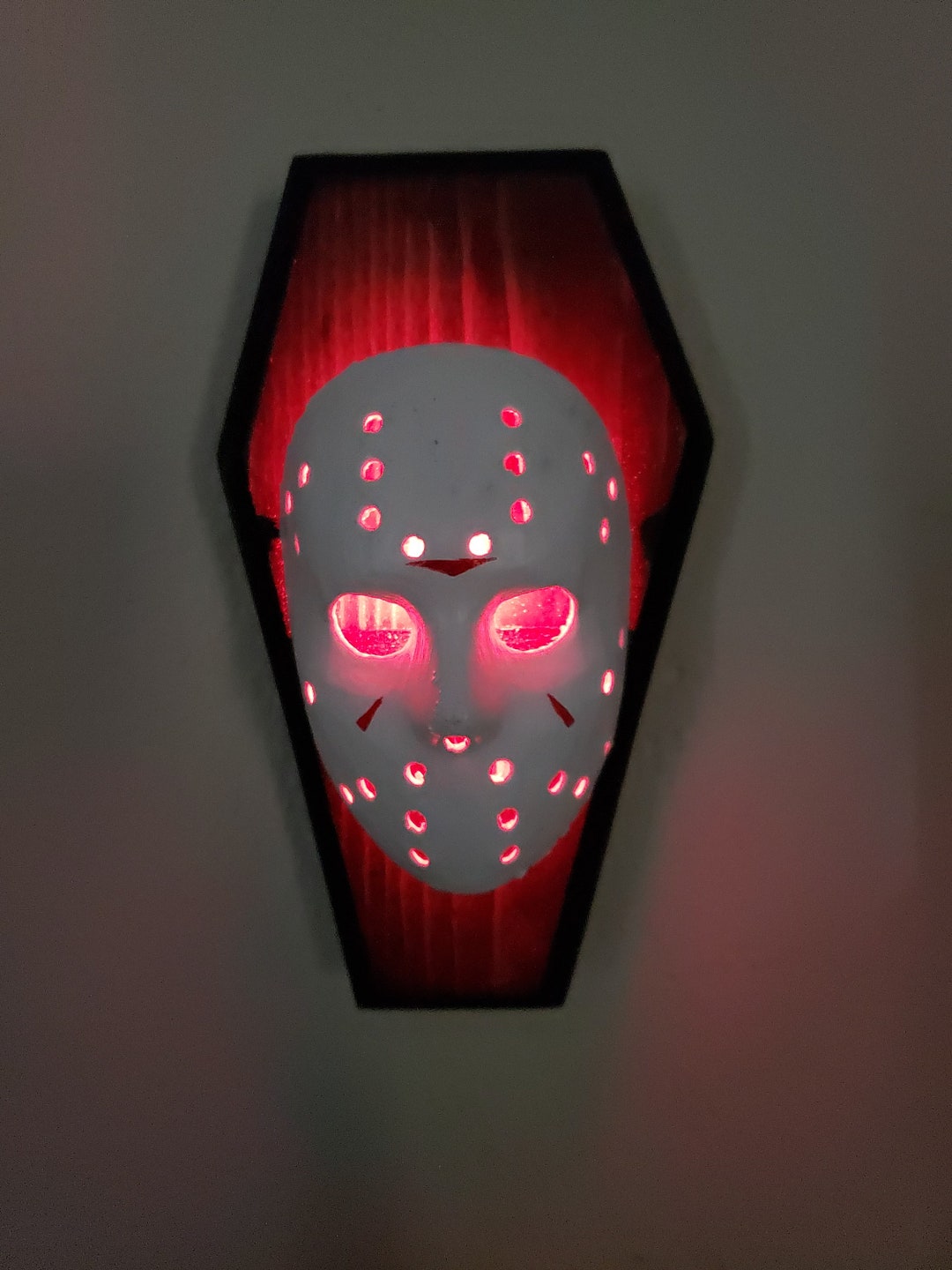 JASON MASK Coffin Display - Etsy