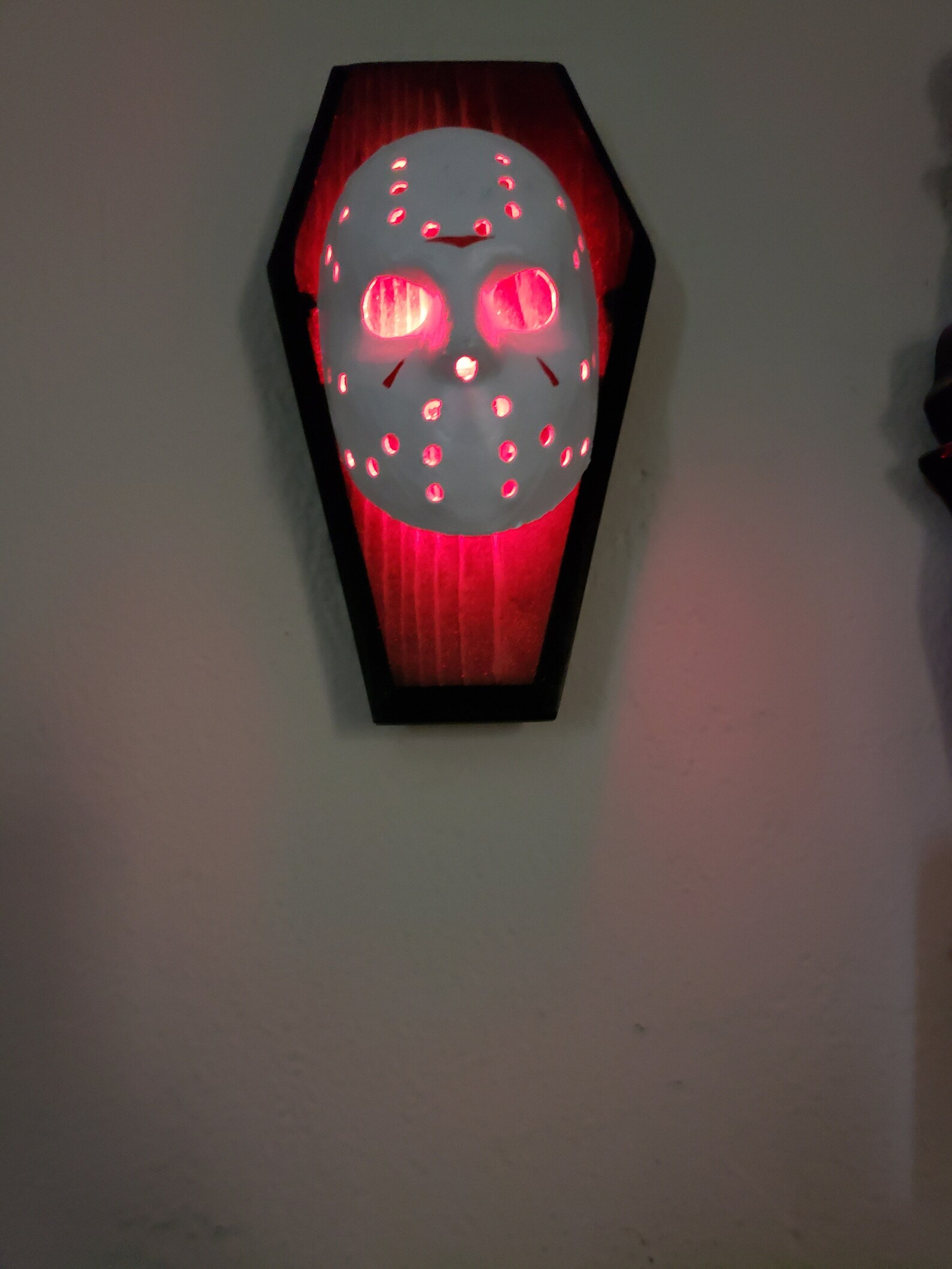 JASON MASK Coffin Display - Etsy