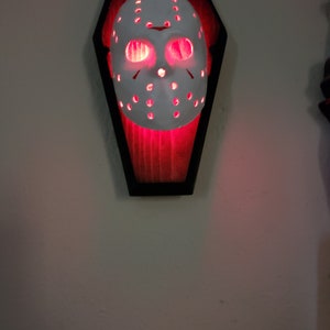 JASON MASK Coffin Display - Etsy