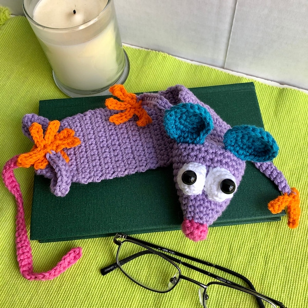 Crochet Rat Bookmark - Etsy