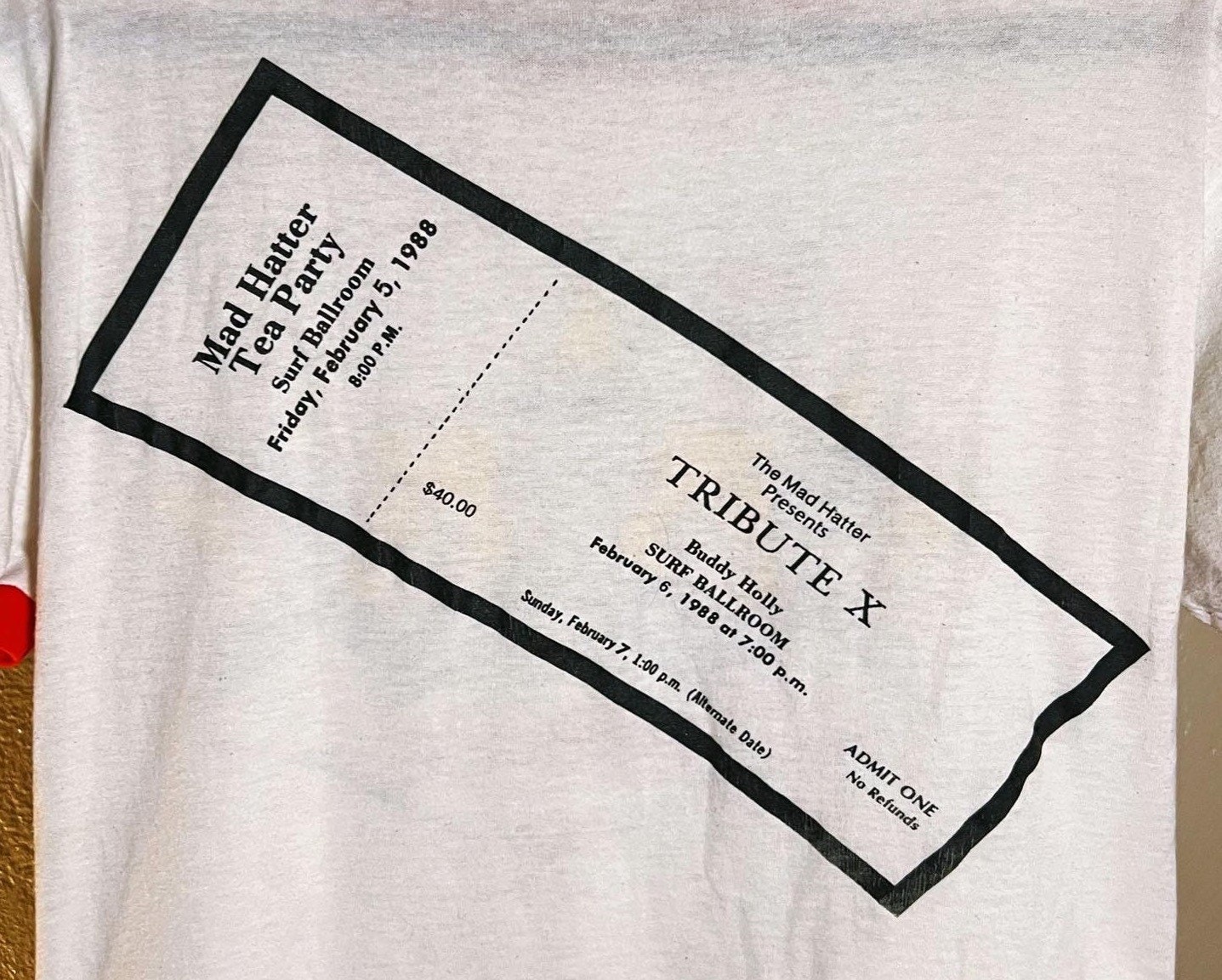 1980s RARE Buddy Holly Tribute Ringer Tee - Etsy