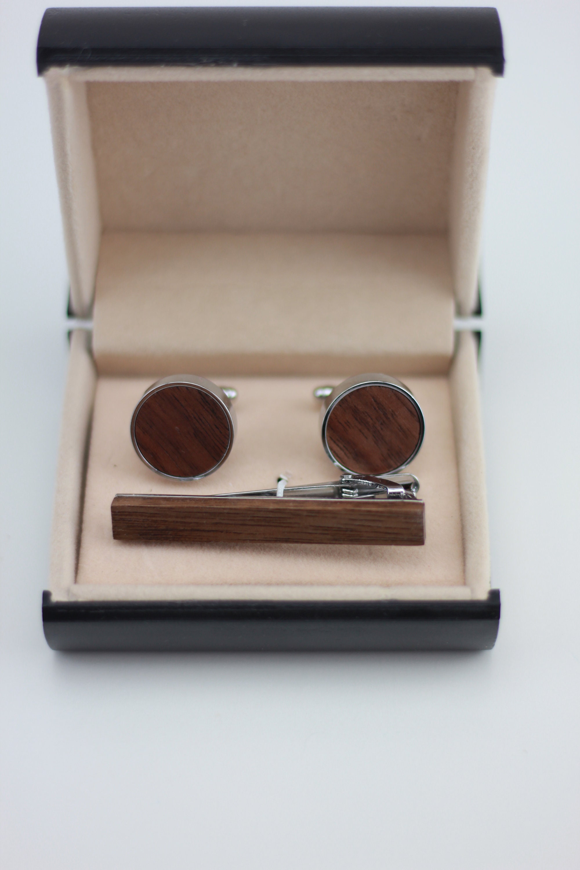 Engraved Cufflink, Wood Cufflink, Wood Cufflinks - Father's Day Gift ...