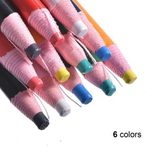 Colorful Cut-free Sewing Tailor's Chalk Pencils Fabric Marker Pen for ...