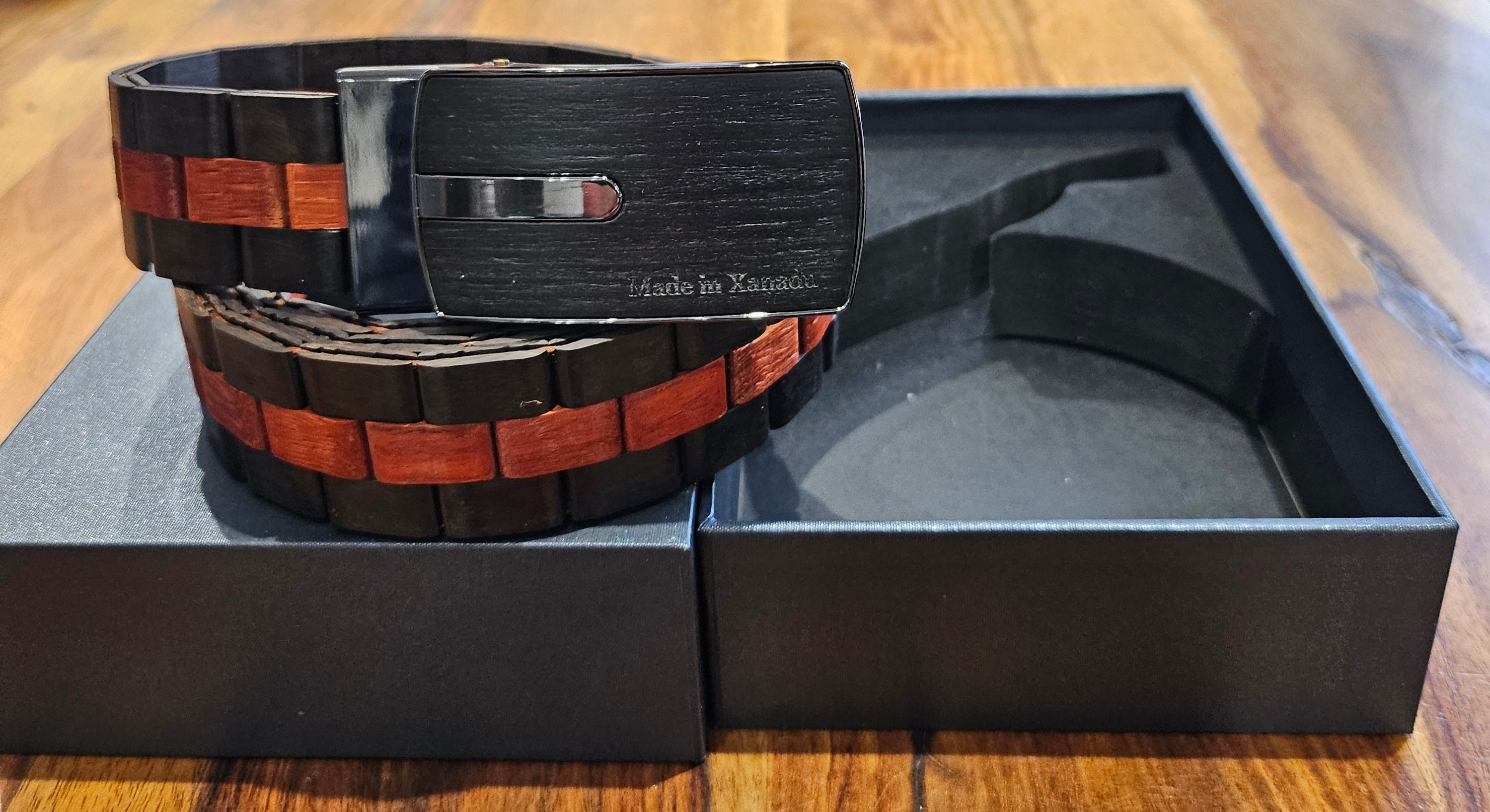 Engraving Wood Belt, Ebony Wood Belt, Wood Belt, Men Wood Belt, Belt ...
