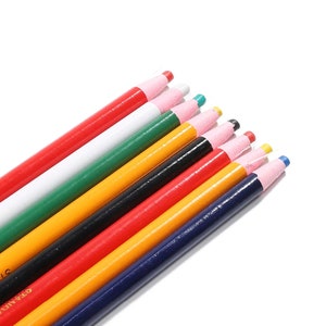 Colorful Cut-free Sewing Tailor's Chalk Pencils Fabric Marker Pen for ...
