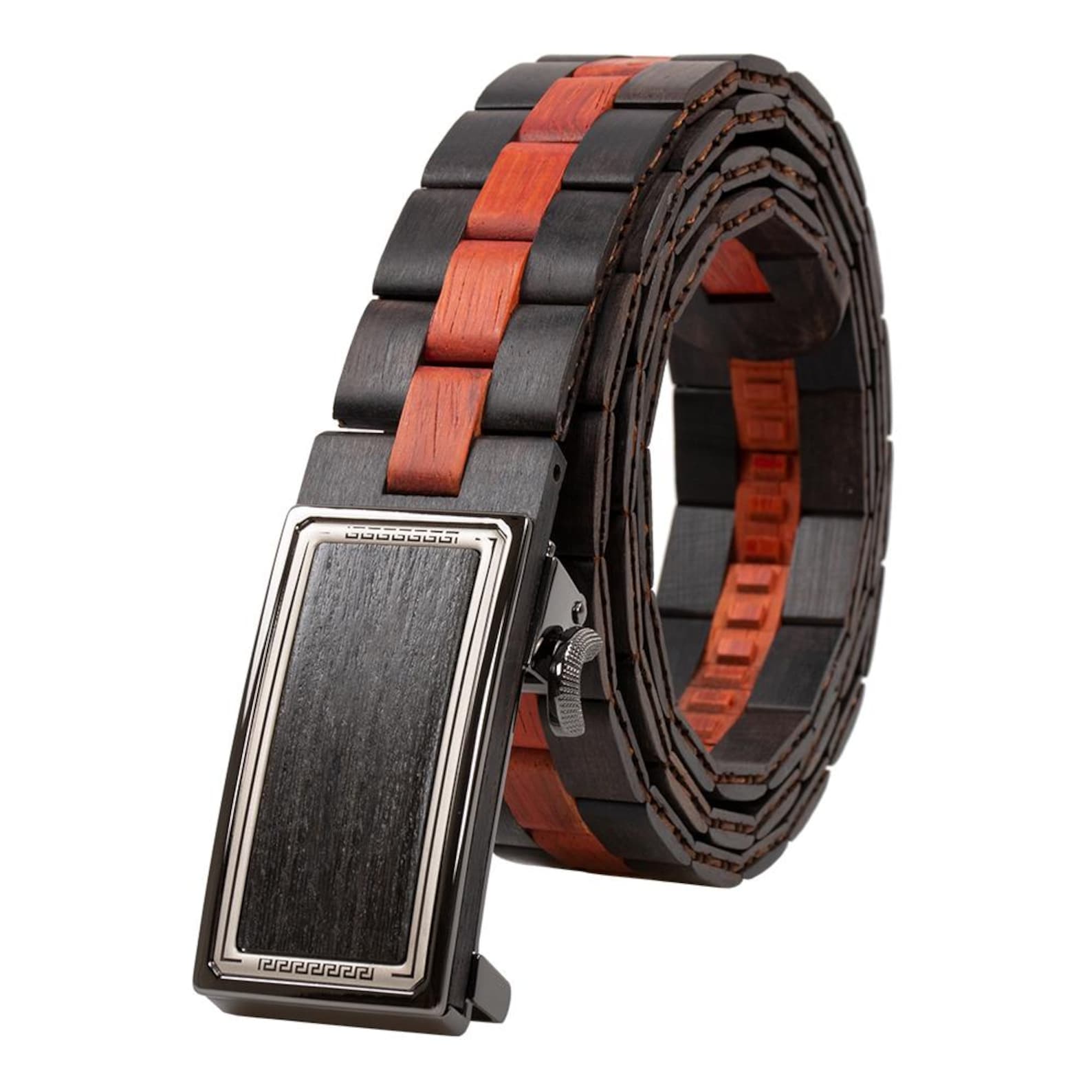 Engraving Wood Belt, Ebony Wood Belt, Wood Belt, Men Wood Belt, Belt ...