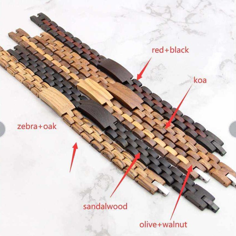 Wood Bracelet - Etsy