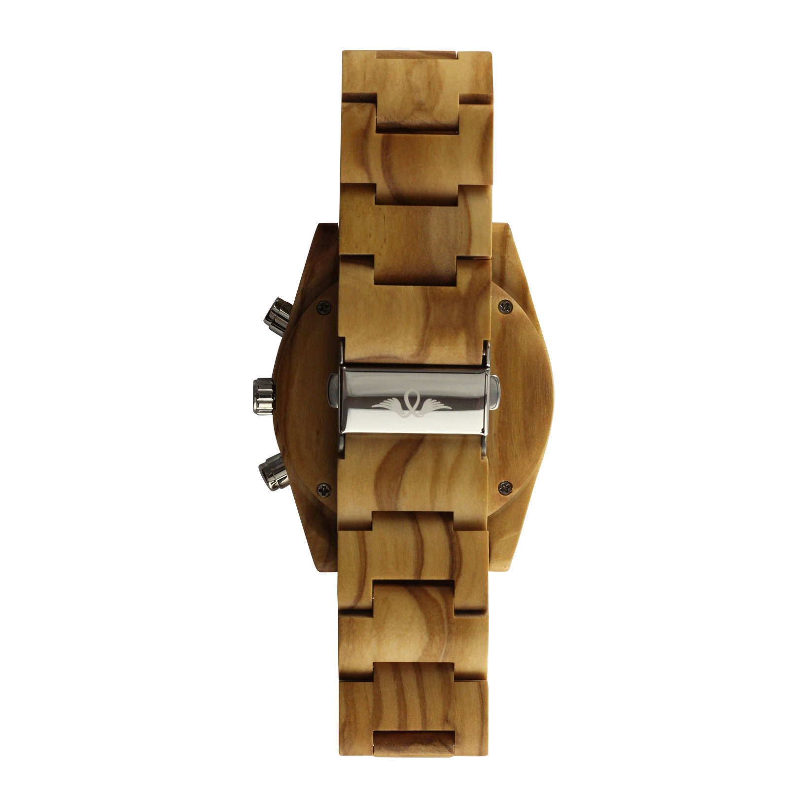 Engraved Olive Wood Mens Watch With Olive Wood Watchwood | Etsy