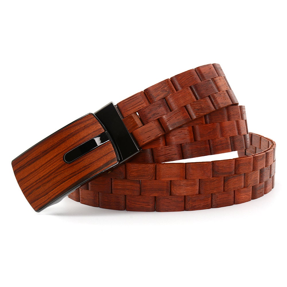 Engraving Wood Belt, Ebony Wood Belt, Wood Belt, Men Wood Belt, Belt ...